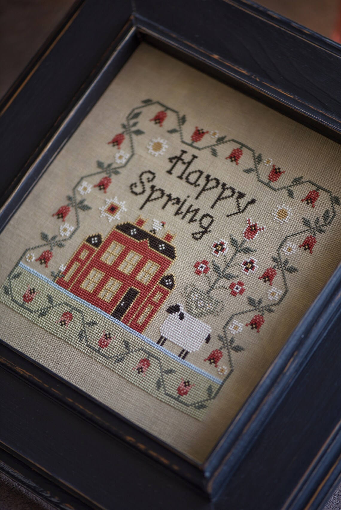 Happy Spring by Stitches Through the Years, Digital Download Pattern - Etsy