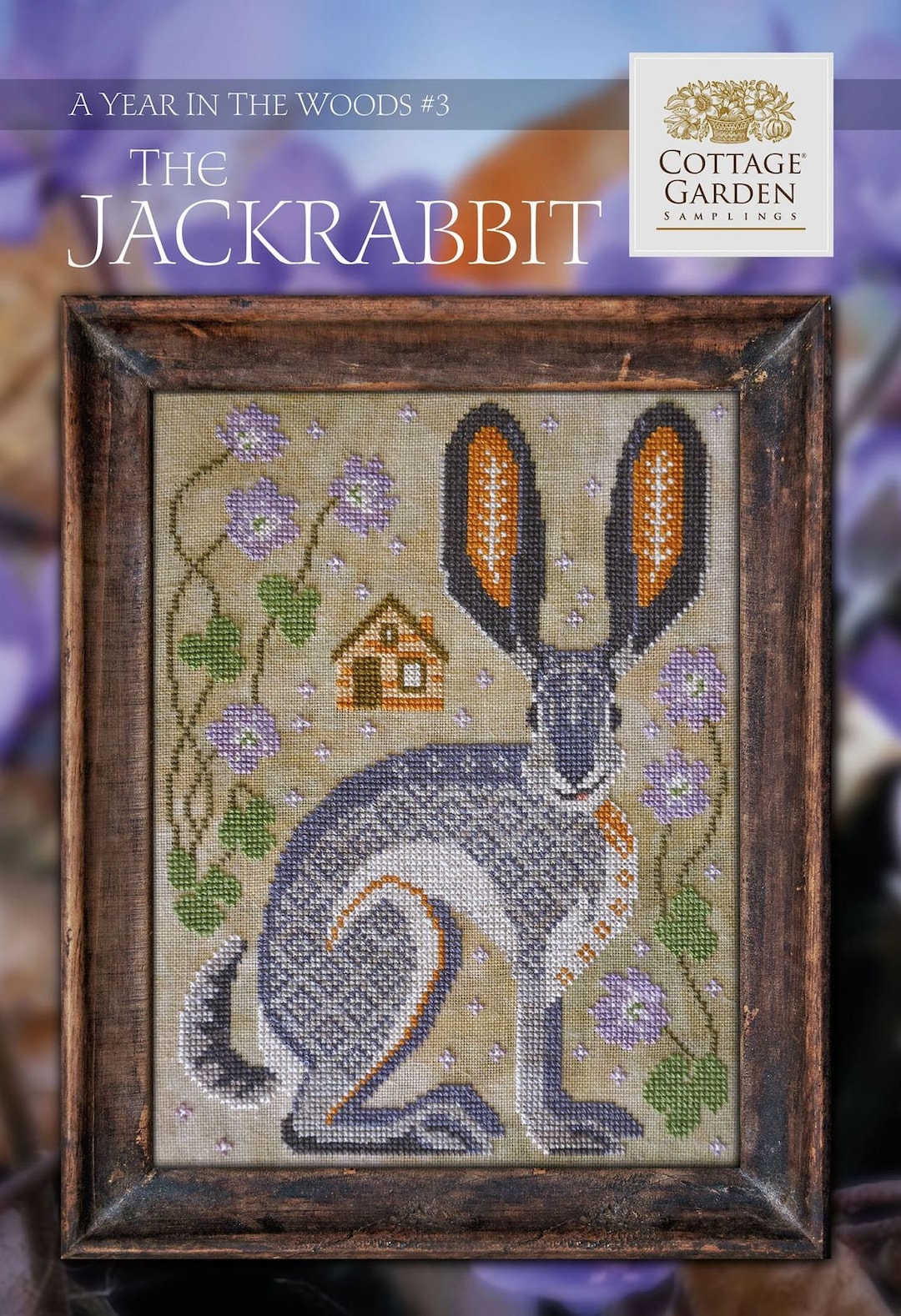 The Jackrabbit by Cottage Garden Samplings, Cross Stitch Pattern - Etsy