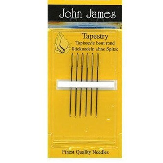 John James Size 26 Tapestry Needles | Etsy