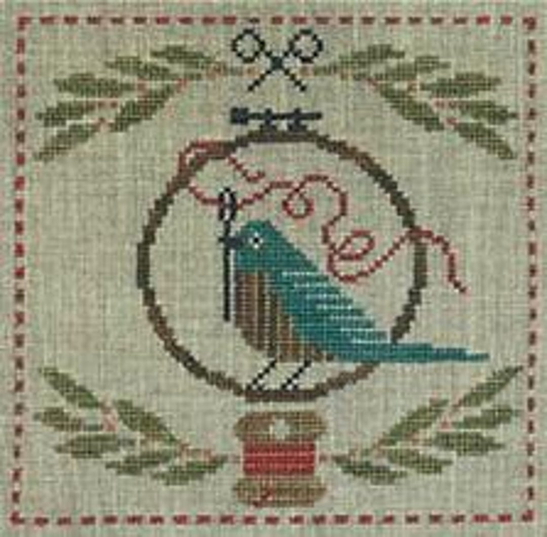 Seeking Floss and Flax, Cross Stitch Pattern by Artful Offerings - Etsy