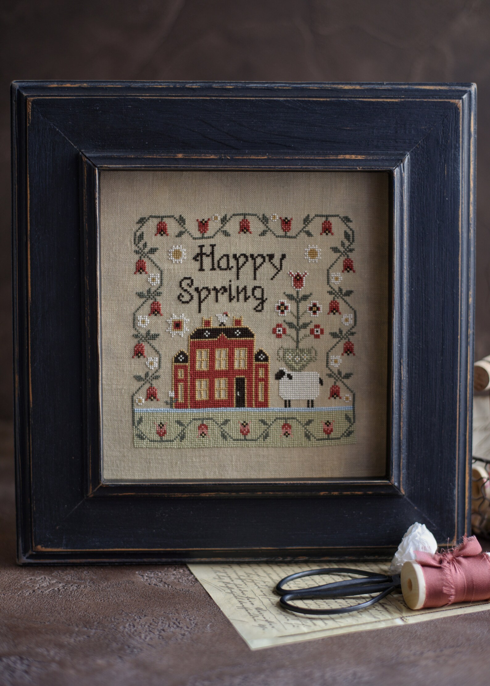 Happy Spring by Stitches Through the Years, Digital Download Pattern - Etsy