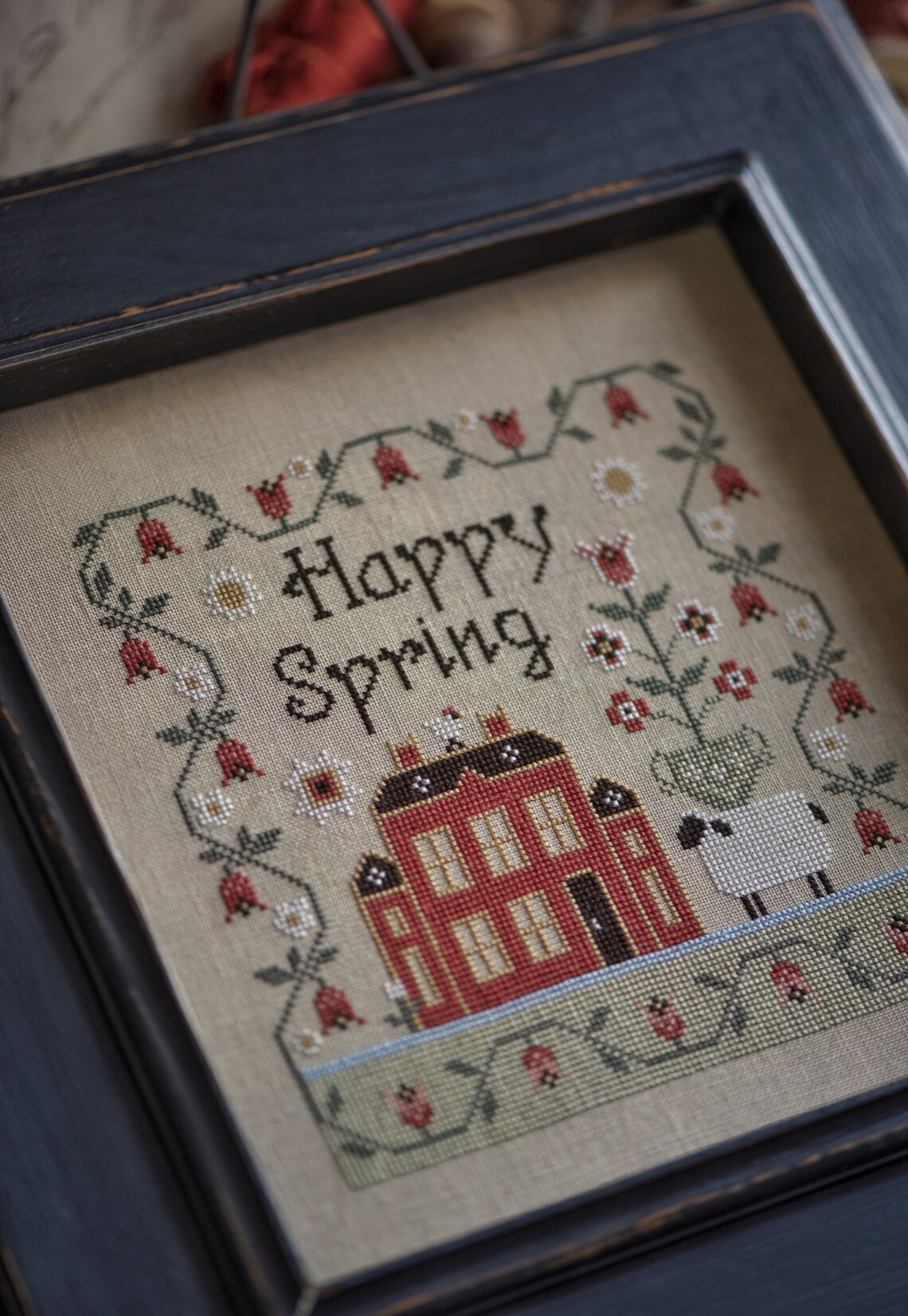 Happy Spring by Stitches Through the Years, Digital Download Pattern - Etsy