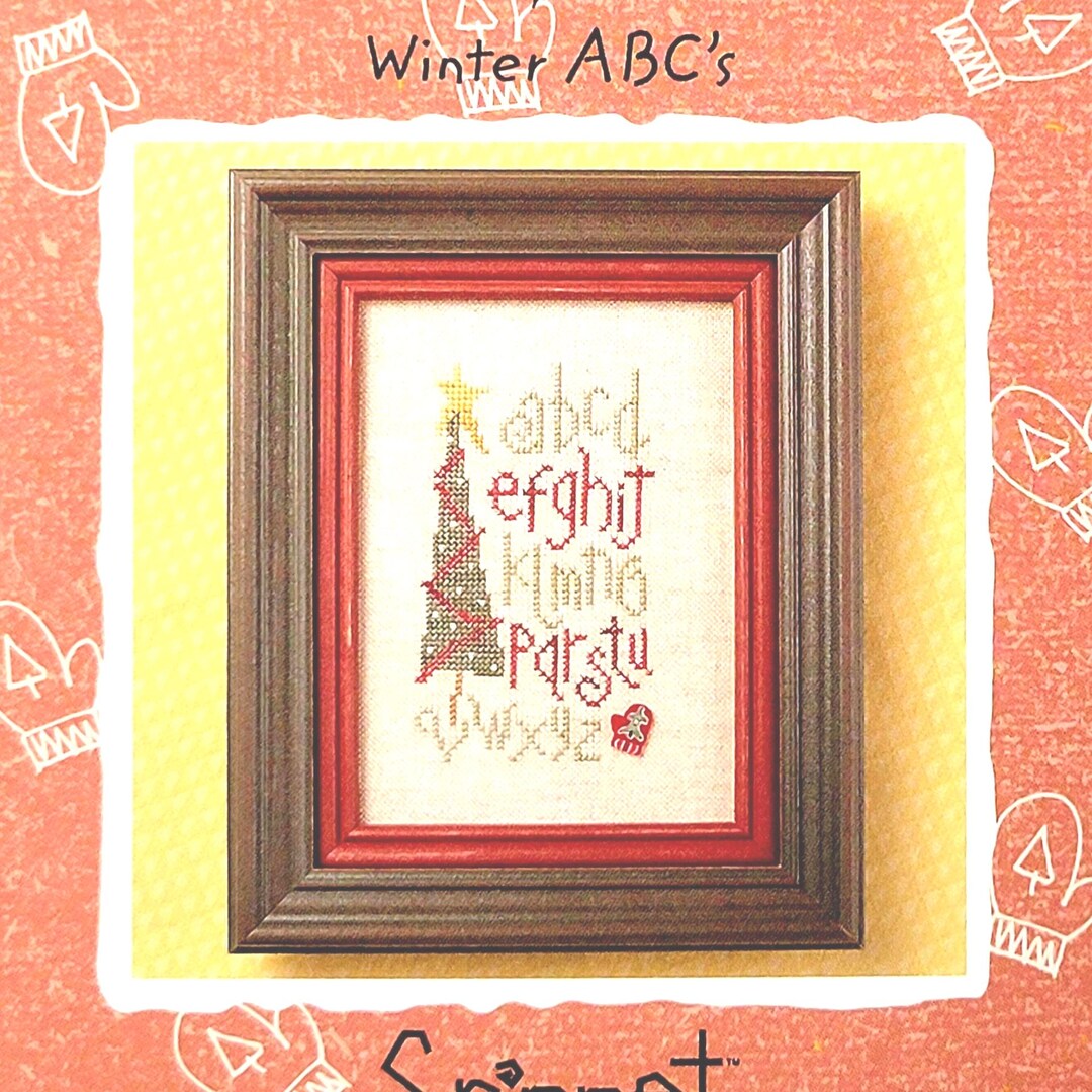 Winter Abc's by Lizzie Kate, Cross Stitch Pattern - Etsy