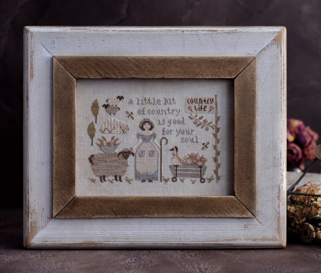 A Country Life by Stitches Through the Years, Digital Download Pattern ...
