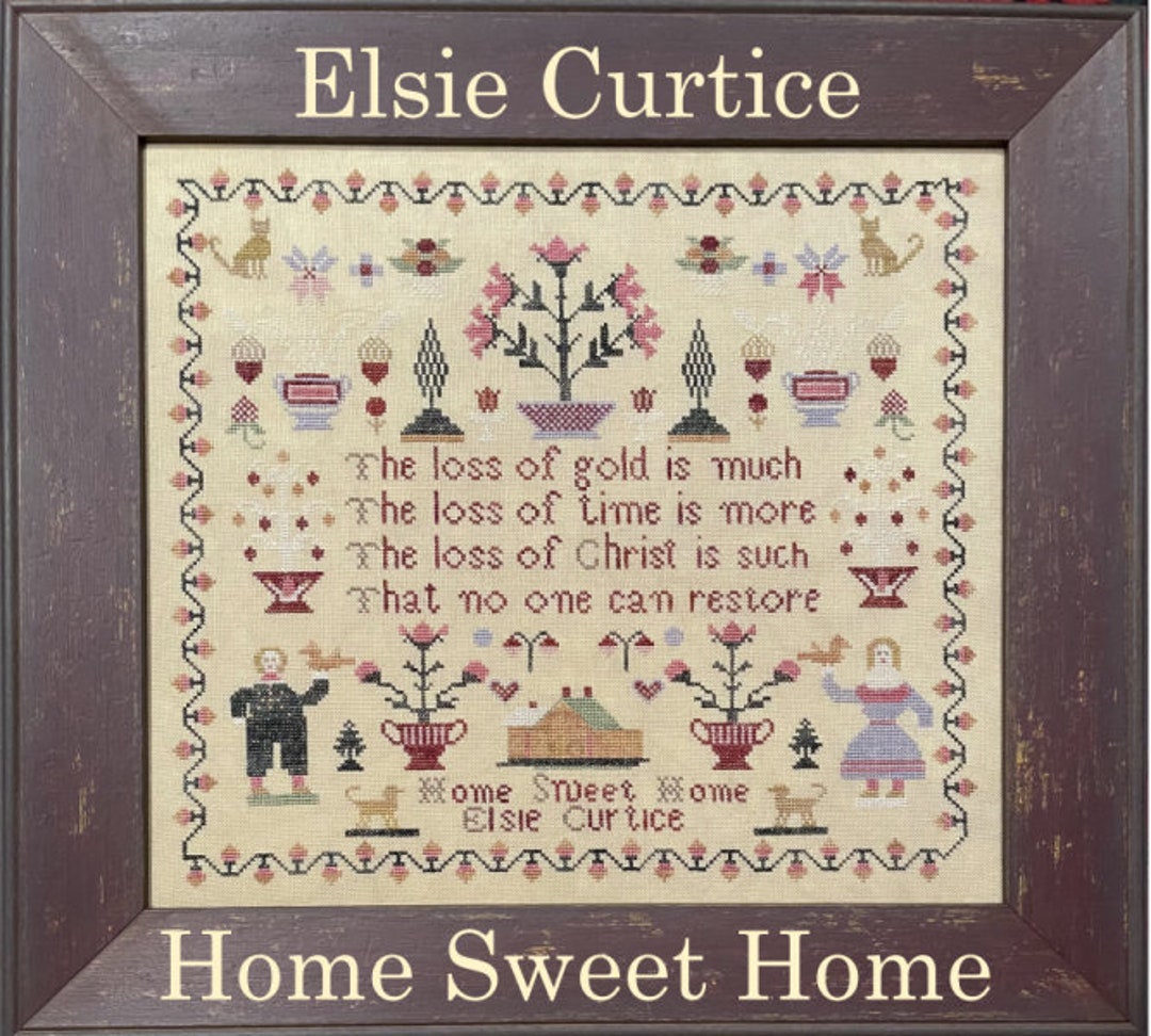 Elsie Curtice by Needle Work Press, Cross Stitch Pattern - Etsy