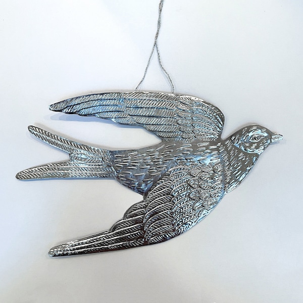 Punched Tin Ornament - Etsy