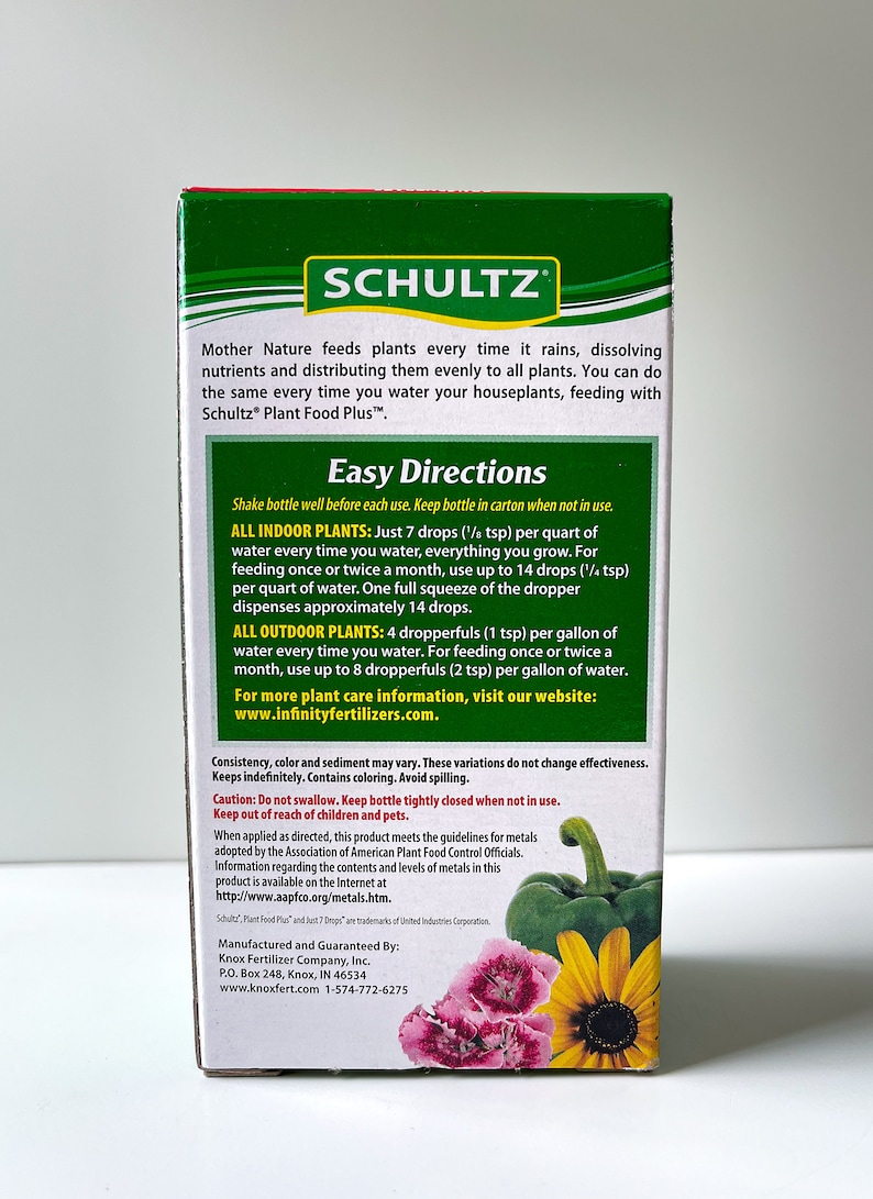 Shultz All Purpose Plant Food, Houseplant Food, Houseplant Fertilizer ...