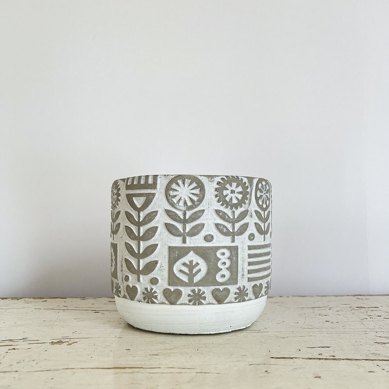 Whimsical Planter Pot - Etsy