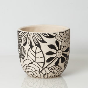 3D Pot, 4 Inch Pot, Embossed Planter, Patterned Pot, Textured Pot ...