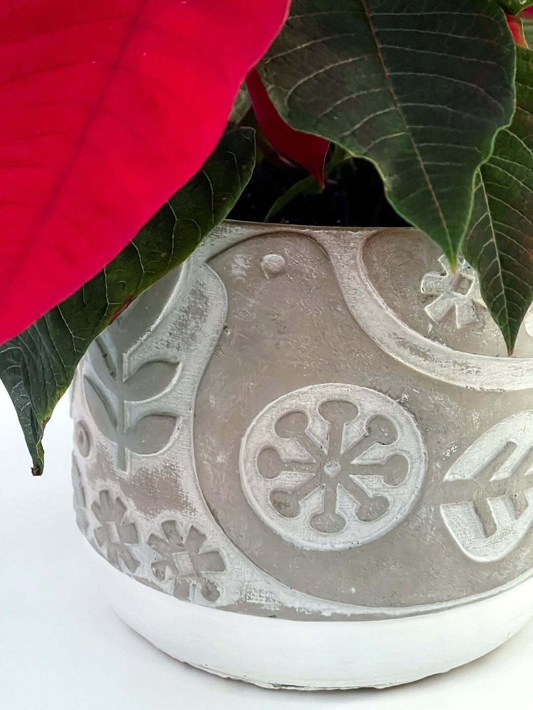 Christmas Pot, Christmas Planter, Dove Pot, Dove Planter, Peace Pot ...