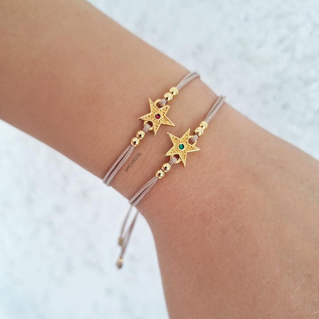 2 PCS Bracelet Set, 2026 Lucky Charms, Christmas Bracelet, Christmas ...