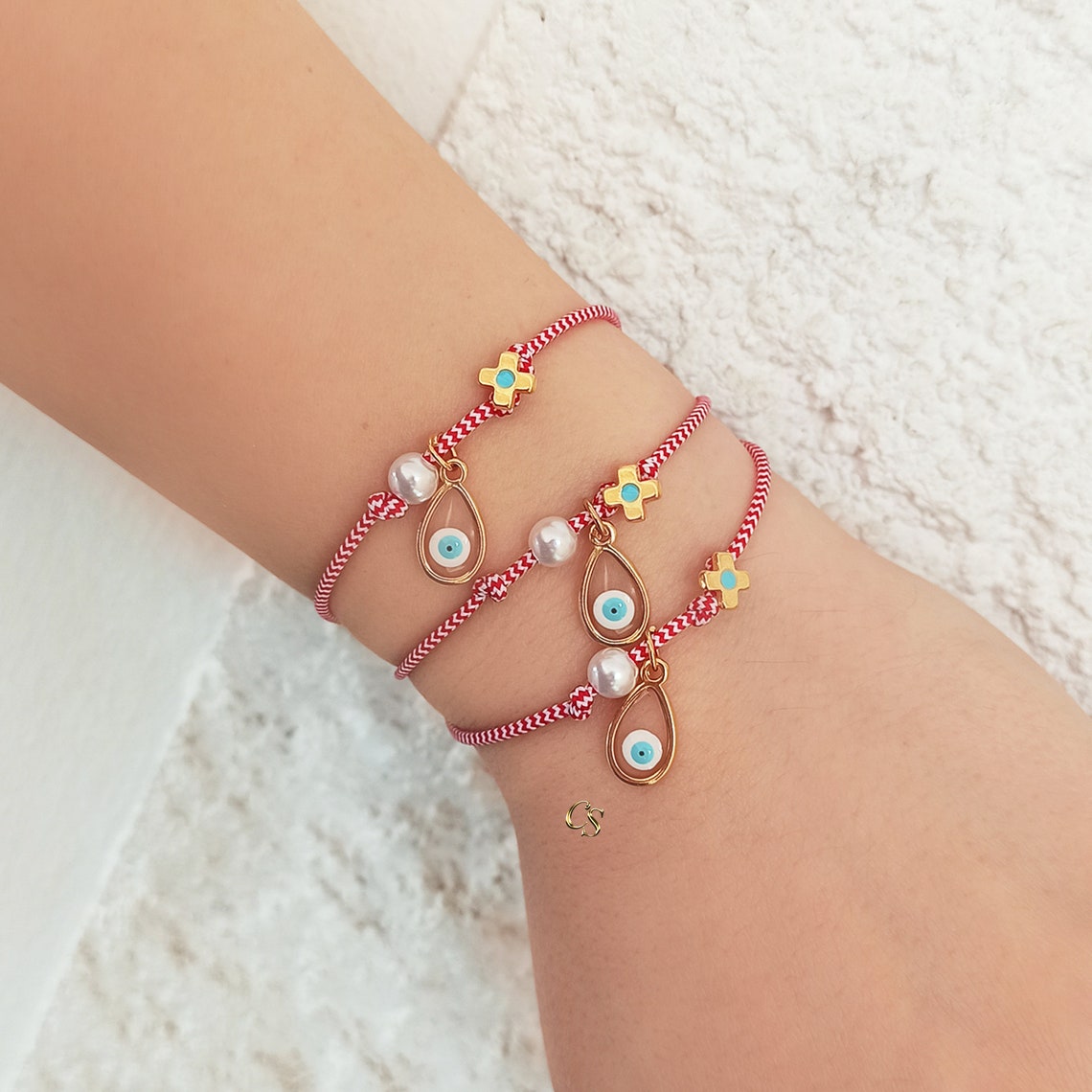 Greek Martakia, Martis Bracelet, March Bracelet, Martaki, Greek Jewelry ...