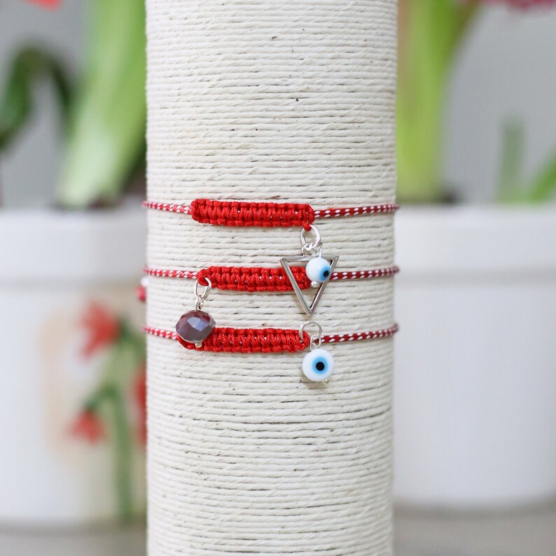 Greek Martakia Greek Jewelry Martis Bracelet Martisor | Etsy