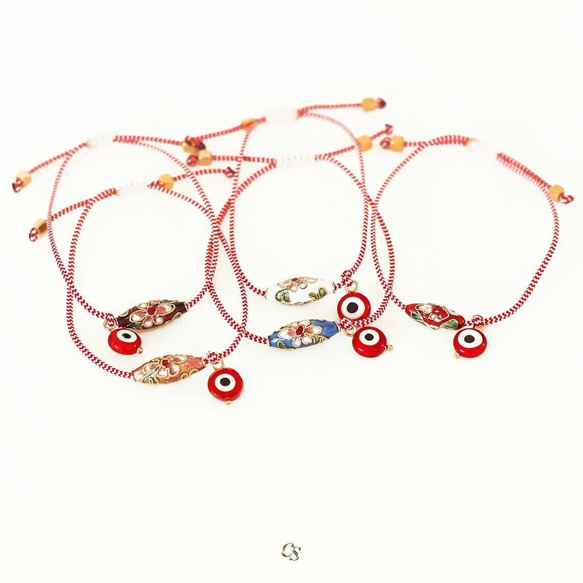 Greek Martakia Martaki Martis Bracelet Greek Jewelry Red - Etsy