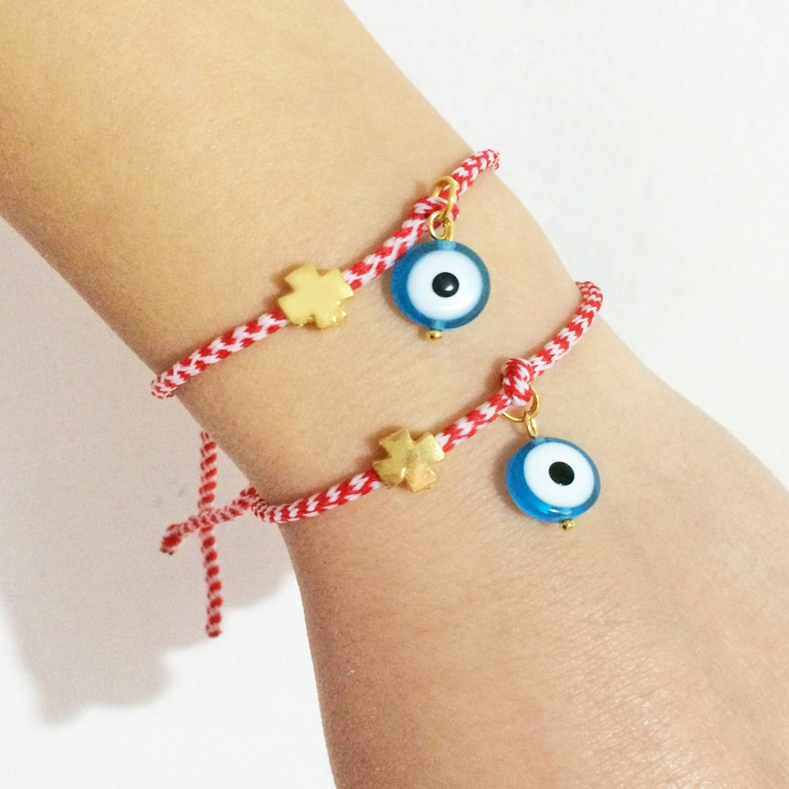 Greek Martakia Greek Evil Eye Jewelry Martis Bracelet Gold - Etsy