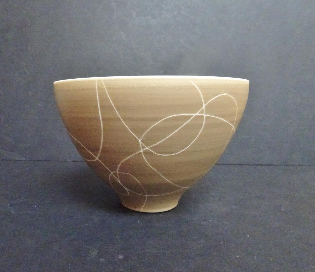 Studio Art Pottery Bowl. Anna Sykora. Vintage or Contemporary. - Etsy