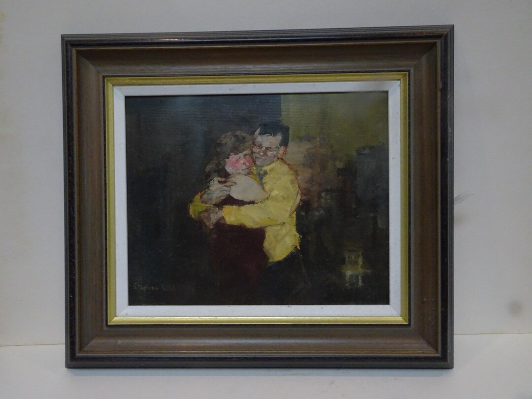 Original Oil Painting. Stephen Wild "happy Anniversary". Signed and ...