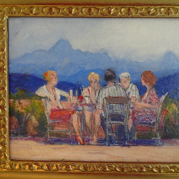 Tuscan Oil Painting - Etsy