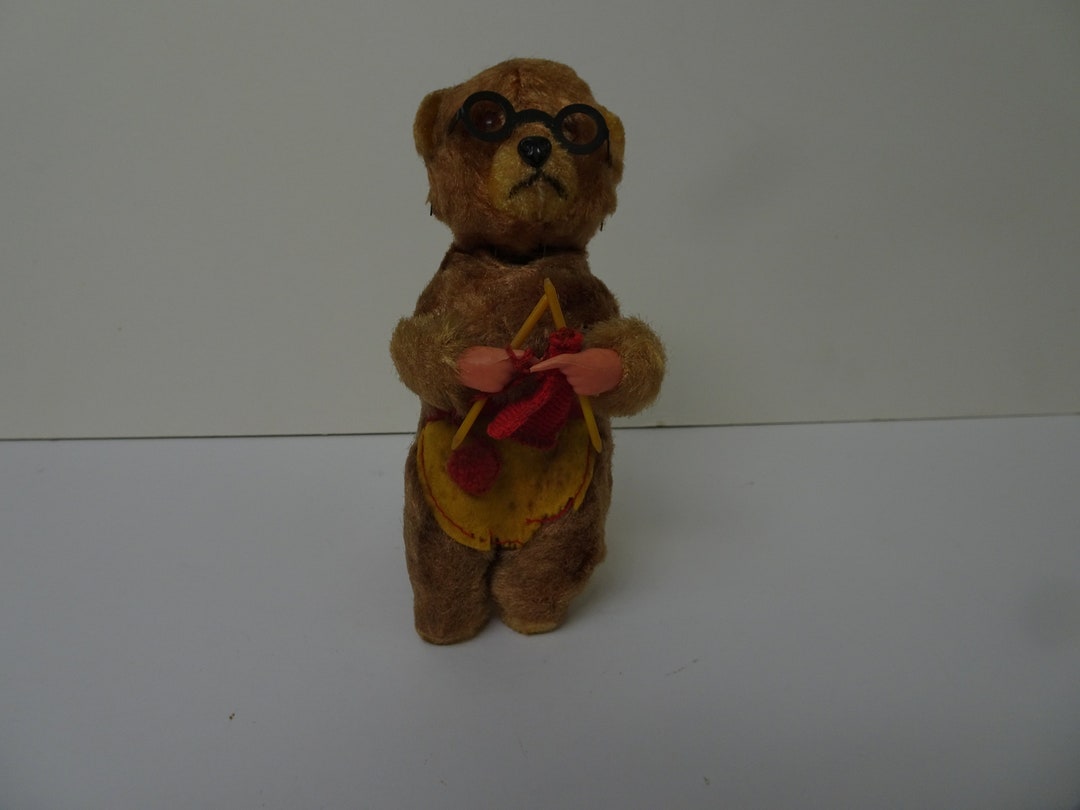Bear Automaton. Knitting Bear. Victorian Antique. Early 20th Century - Etsy