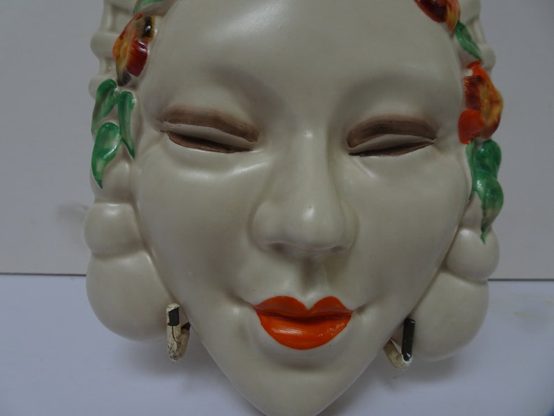 Clarice Cliff Art Deco Wall Mask. 1930s - Etsy UK