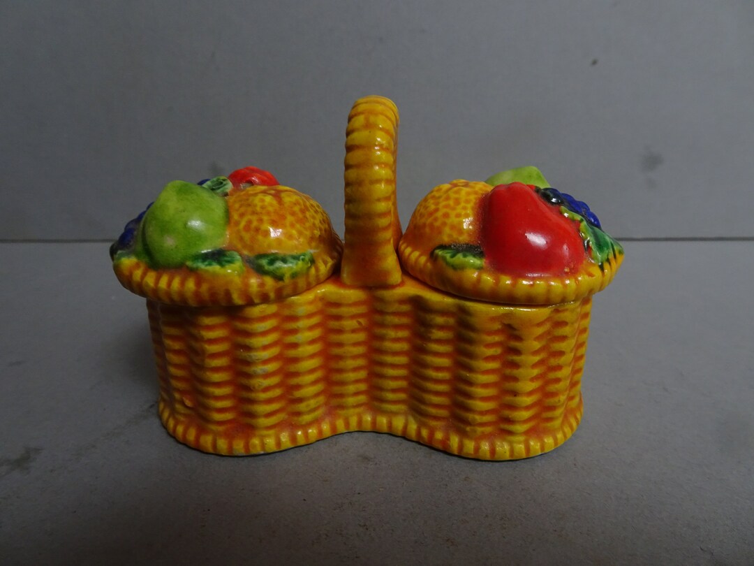 Japanese Maruhon Pottery Cruet Set. 1930s - Etsy