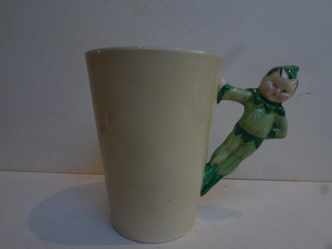 Clarice Cliff Pixie Handle Mug. 1930s. Art Deco - Etsy