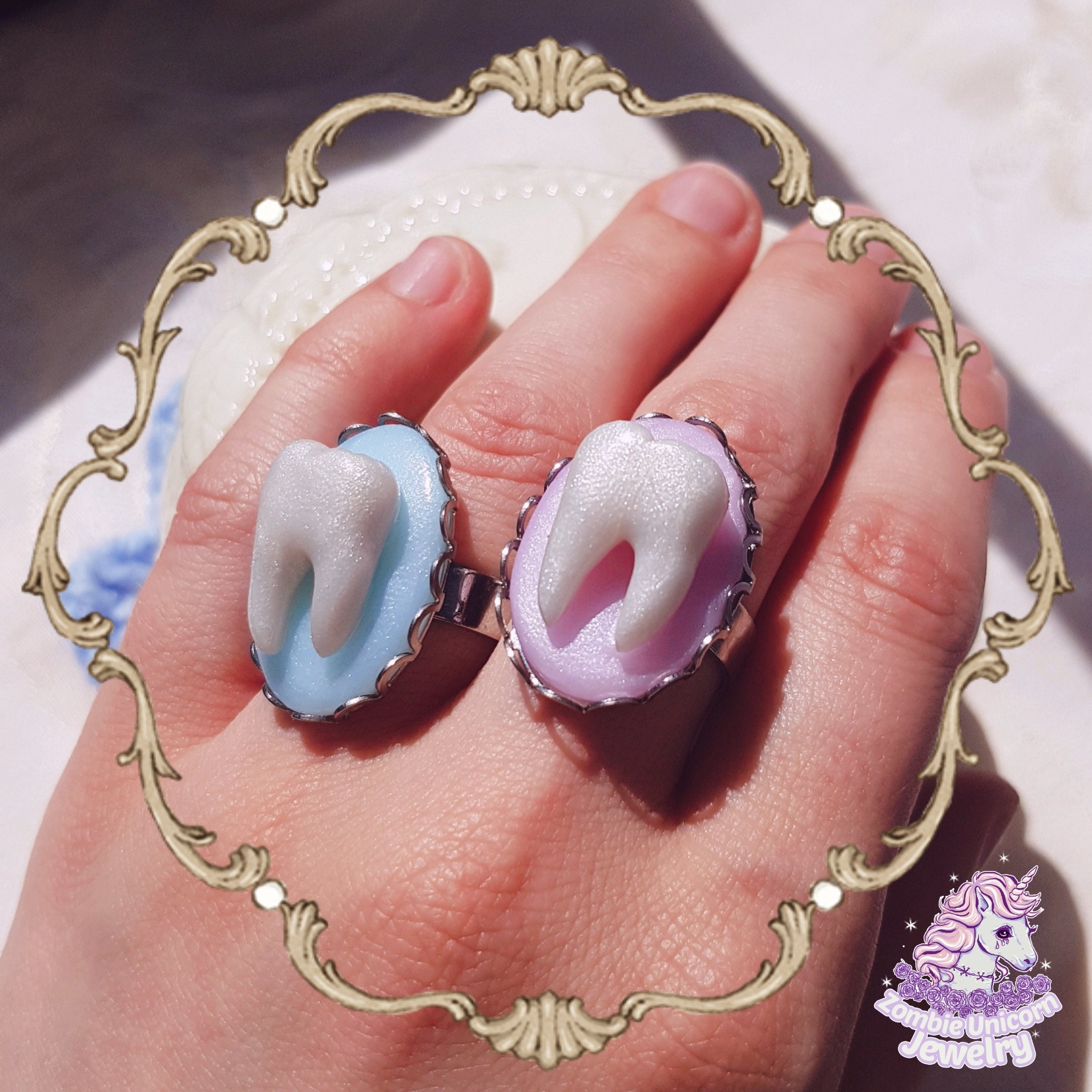 Tooth Fairy Rings / Creepy / Menhera - Etsy