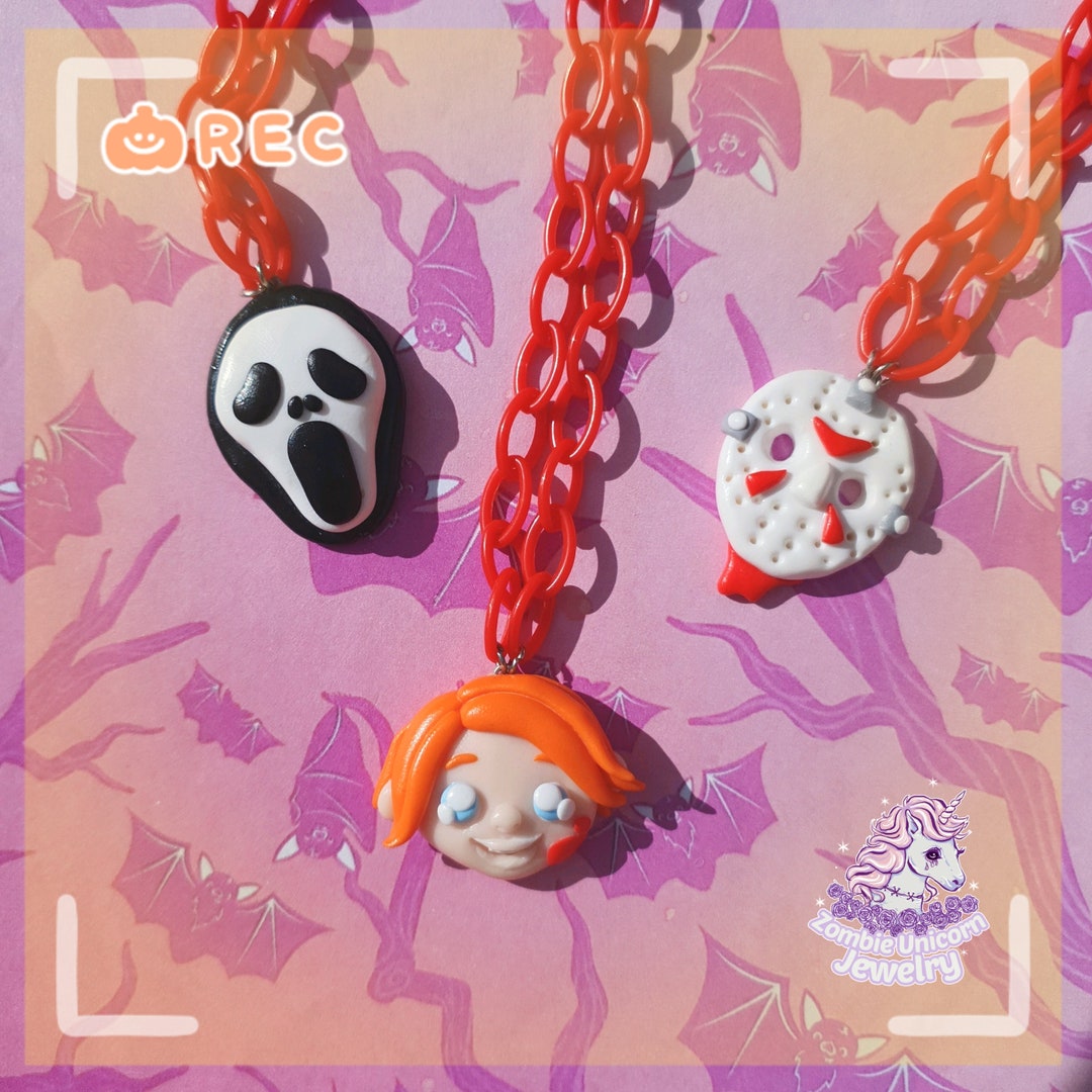Killer Movies Necklaces / Slasher / Horror - Etsy