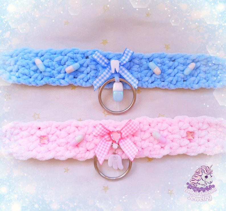 Soft Touch Choker / Menhera / Yumekawaii / Mizuiro - Etsy