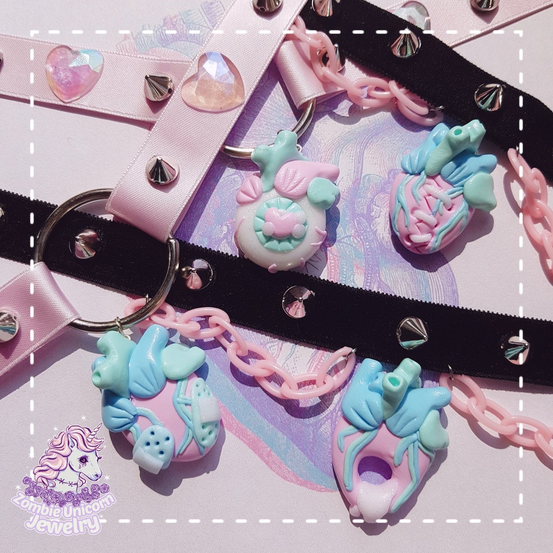 Still Human Chokers Menhera / Yamikawa / Pastel Goth / Creepy Cute - Etsy