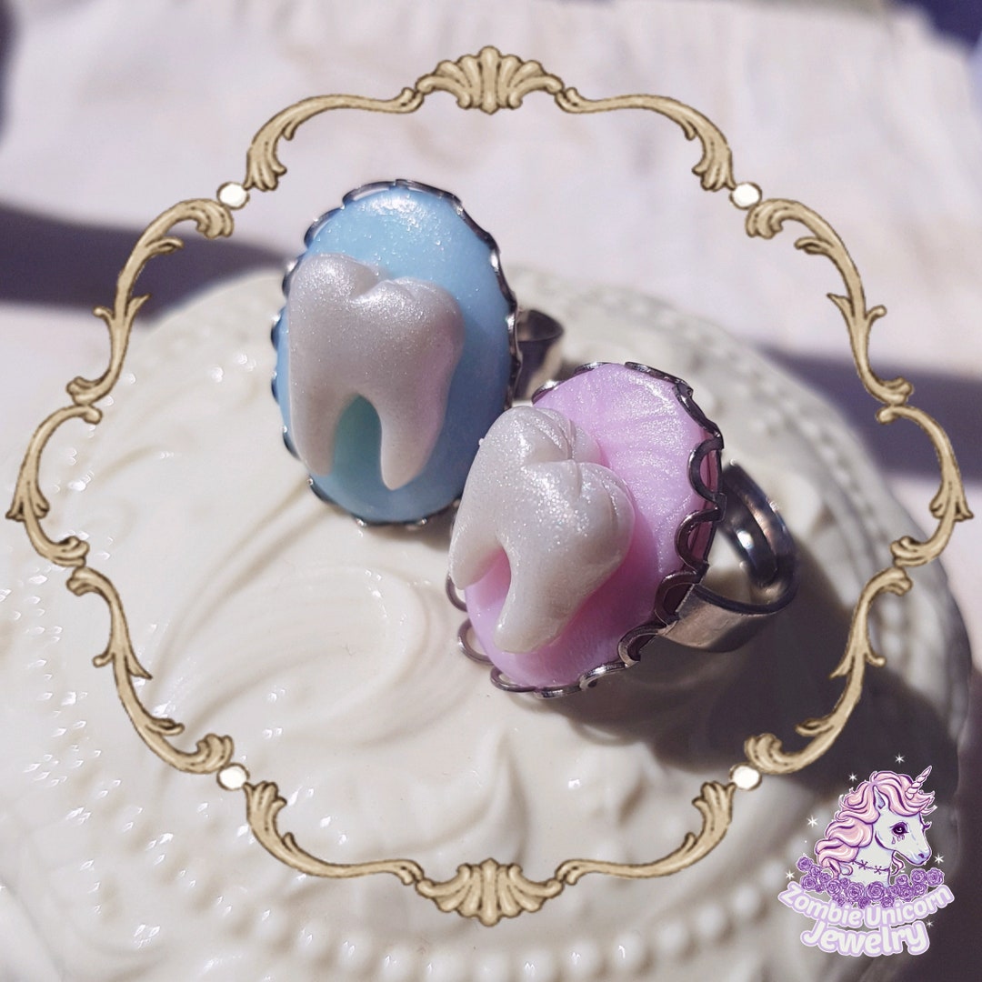 Tooth Fairy Rings / Creepy / Menhera - Etsy