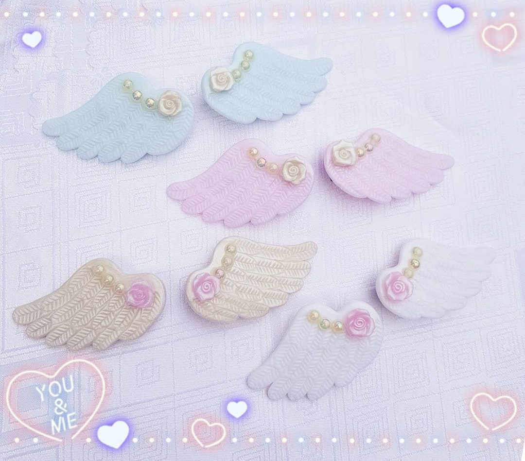 Angel Hair Clips / Cult Party Kei Larme / Coquette / Dollette - Etsy
