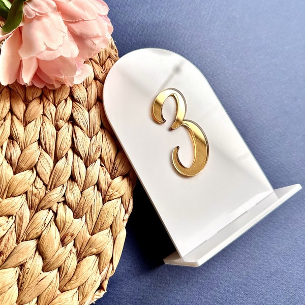 Acrylic Table Number - Etsy