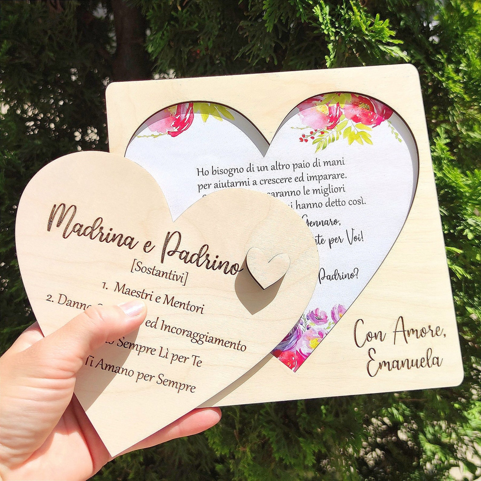 Godparents Gift Godmother Gift Godfather Invitation - Etsy