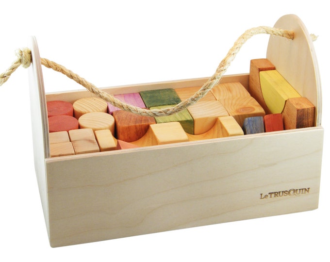 Wooden Blocks Set - Etsy