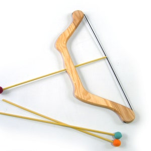 Wooden Large BOW & Secure ARROWS - Etsy
