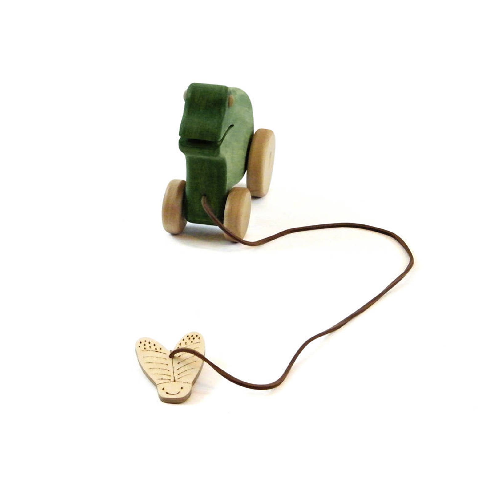 Wooden Pull Frog | Etsy