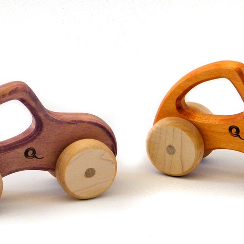 Wooden Push Cars - Etsy