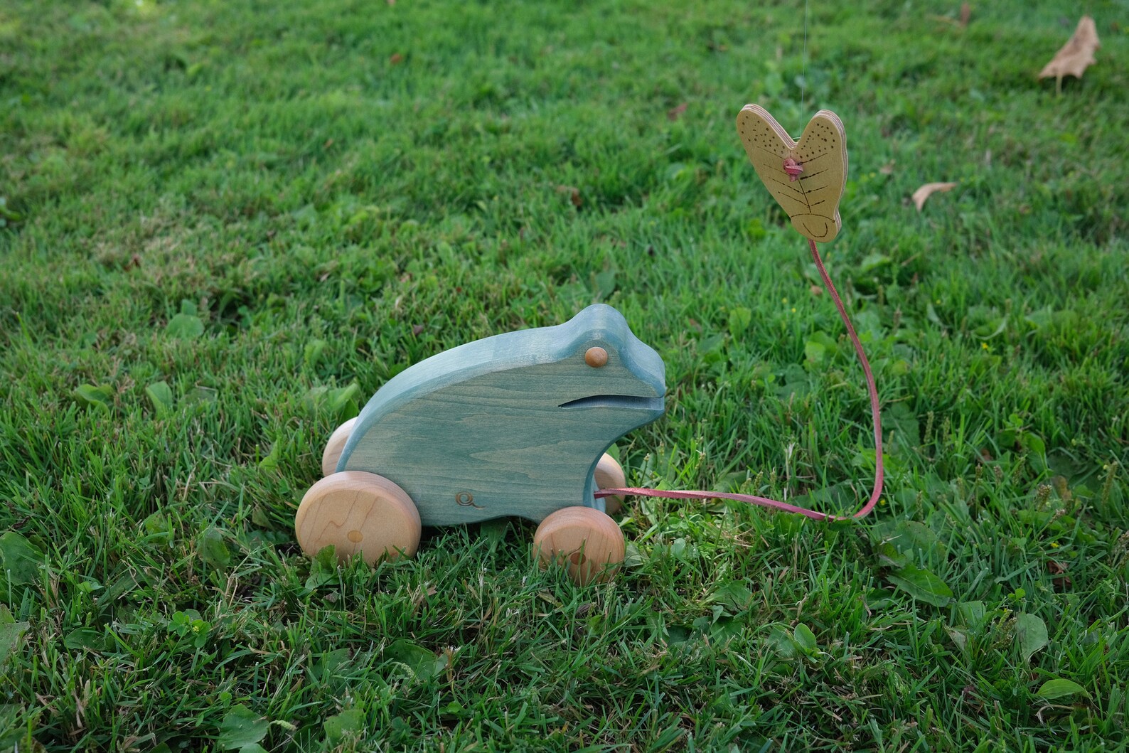 Wooden Pull Frog - Etsy