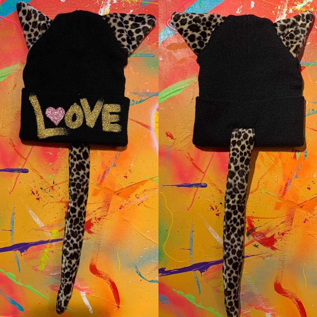 Hand Painted Clown Face Beanie Hat - Etsy