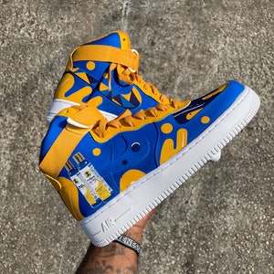 Custom Hand Painted Air Force One High Top Any Character or Theme the ...