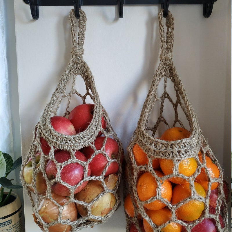 Vegetable Mesh Basket - Etsy UK