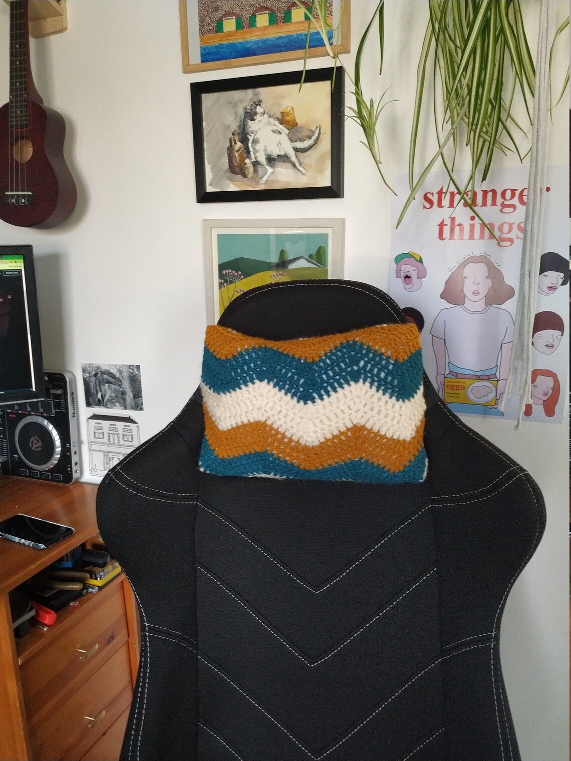 Gaming Chair Neck Support Cushion Neck Rest Cushion for - Etsy