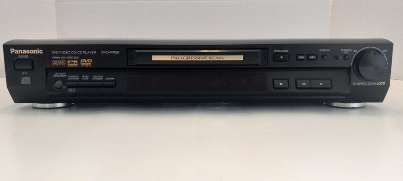 Vintage Panasonic DVD-CD Player - Etsy