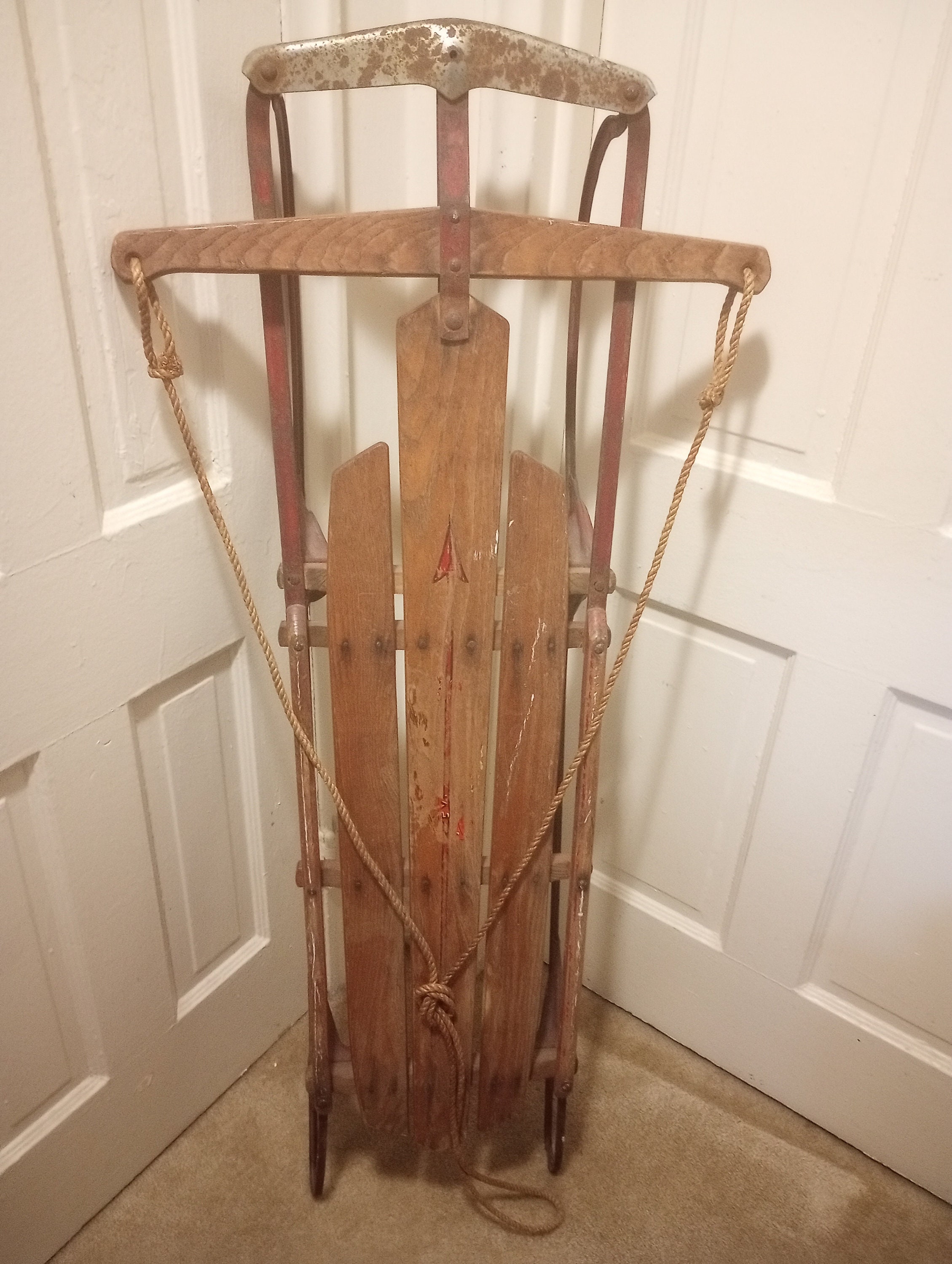 Vintage Flexible Flyer Sled - Etsy