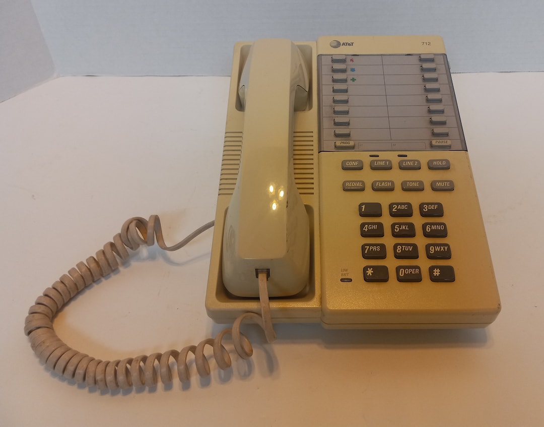 Vintage AT&T Office Telephone - Etsy