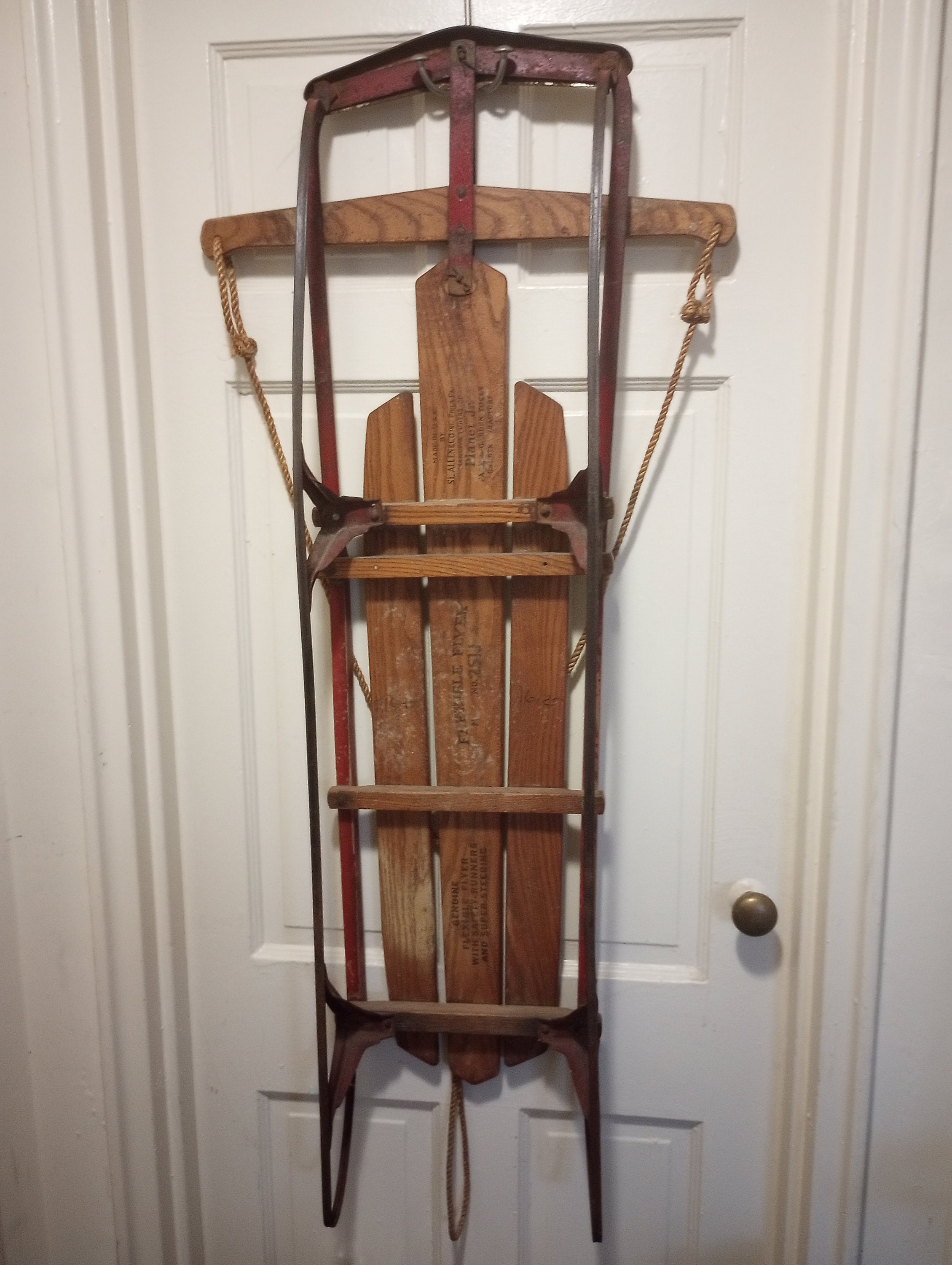 Vintage Flexible Flyer Sled - Etsy