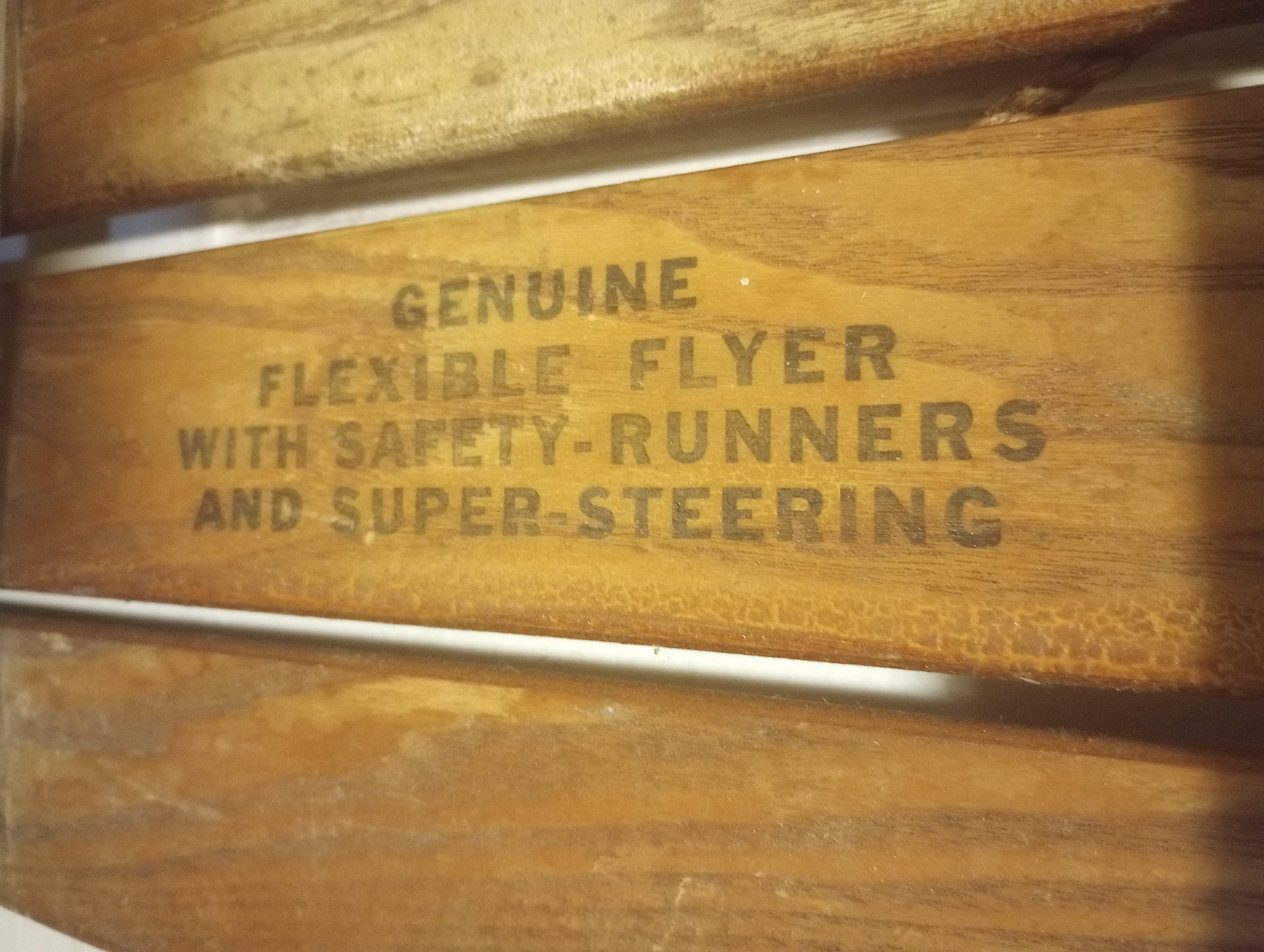 Vintage Flexible Flyer Sled - Etsy