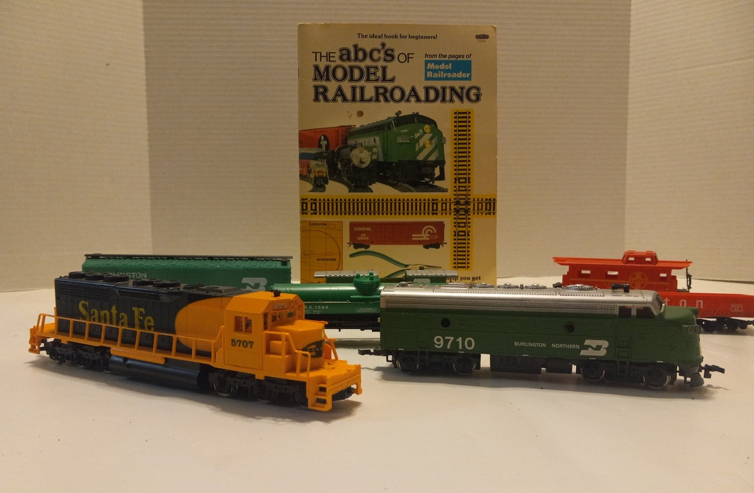 Vintage Model Train - Etsy