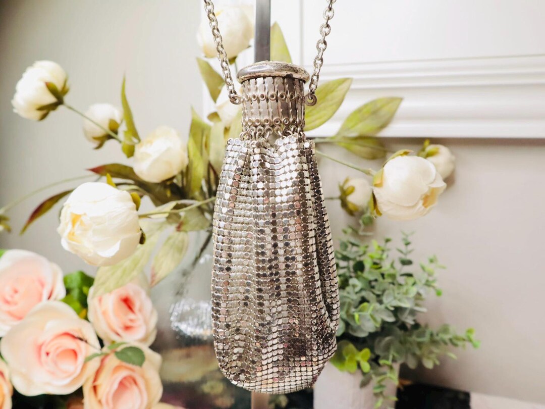 1920s Whiting & Davis Gate Top Silver Mesh Coin Purse - Etsy